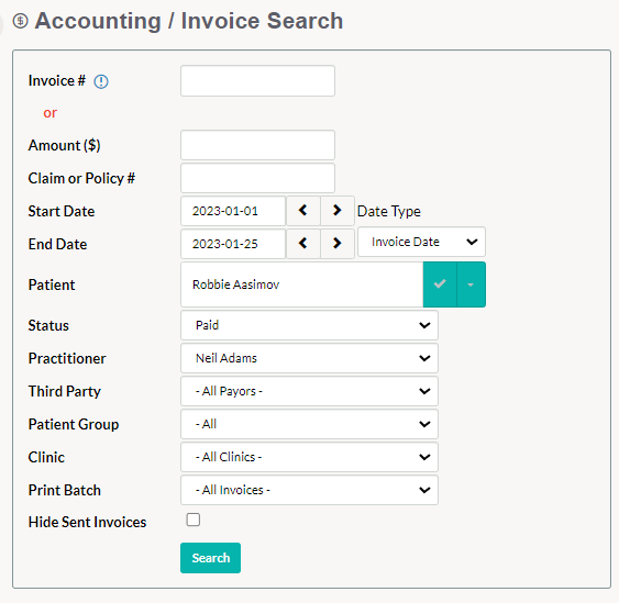 How to Change a Payment Type – Juvonno Help Center