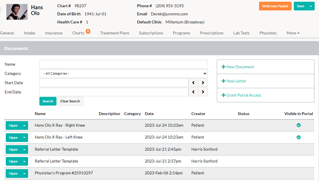 Settings: General Modules – Juvonno Help Center