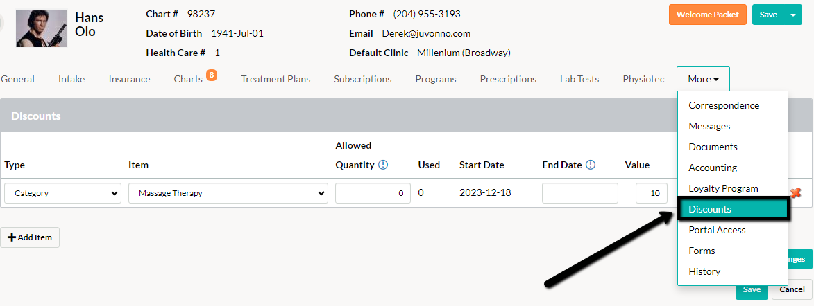 Settings: General Modules – Juvonno Help Center